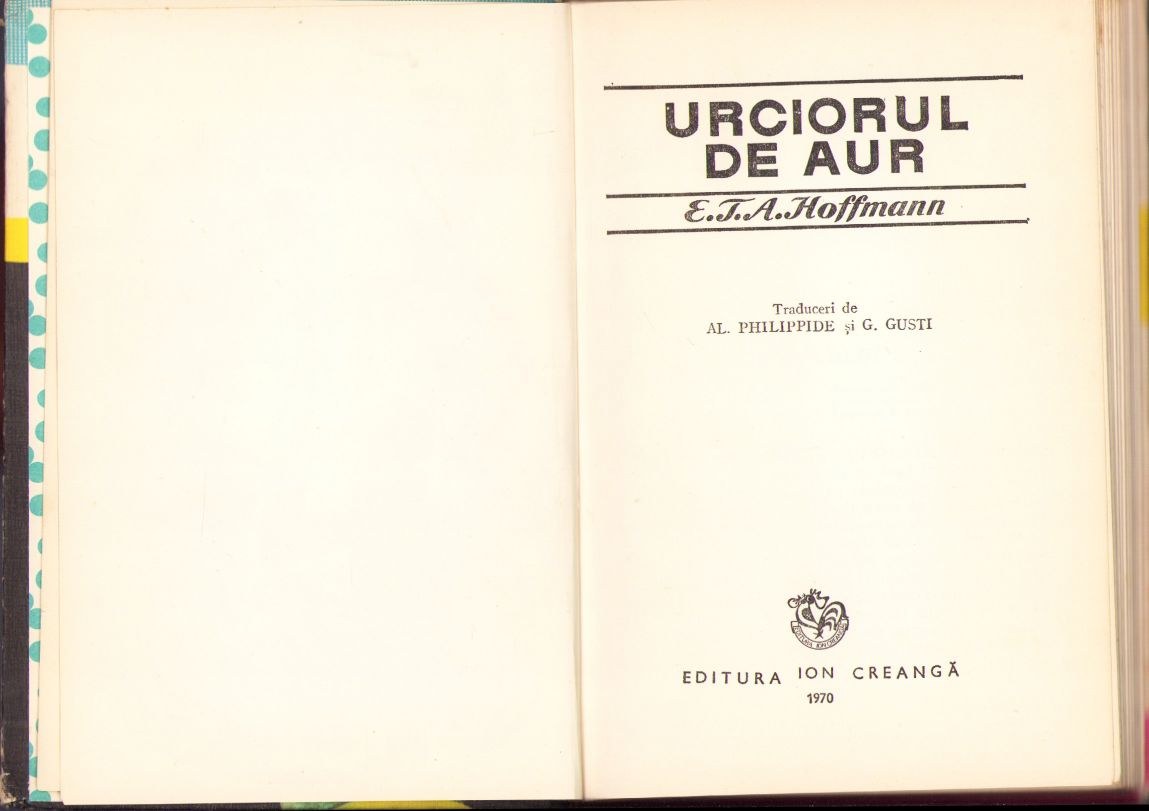 Urciorul de aur de Hoffmann, 1970 - Historiarum