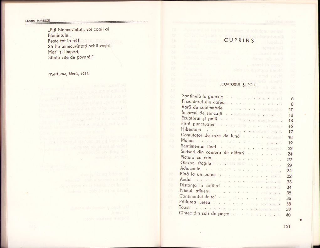 Ecuatorul și polii de Marin Sorescu, 1989 - Historiarum